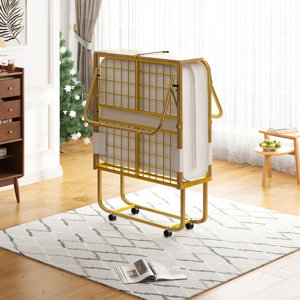 Alwyn Home Folding Bed With Mattress For Adults, 75 ''l X 45''w ...